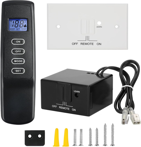 Backlit LCD Universal Fireplace Remote with Thermostat Control | eBay