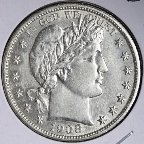 1908 Barber Silver Half Dollar BU *UNCIRCULATED* MS E260 REFM | eBay