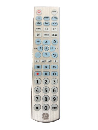 Genuine GE 33709 CL6 7252 Universal Silver Original Remote Control OEM ...