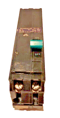 Square D CTL TYPE Q1 90 Amp 2 Pole Breaker Clip On 120/240 VAC USED | eBay