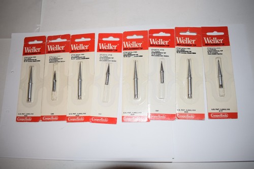 COOPERTOOLS WELLER REPLACEMENT TIPS LOT OF 13 VARIOUS SIZES (TYG38 ...