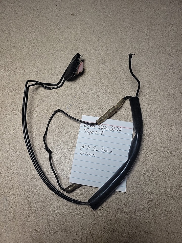 Echo SRM 2100 Type1-E String Trimmer Kill Switch And Wires | eBay