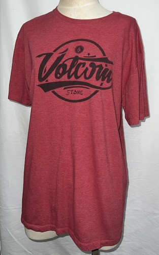 Volcom Stone Mens Red Large T-Shirt | eBay
