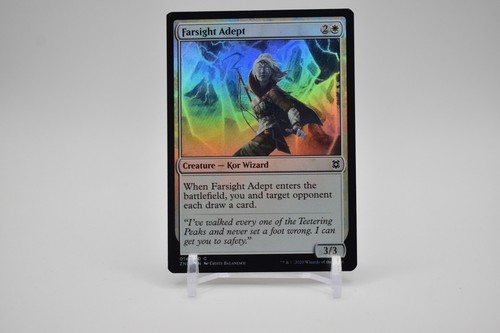 MTG-NM-Foil-Zendikar Rising-Farsight Adept-014 | eBay