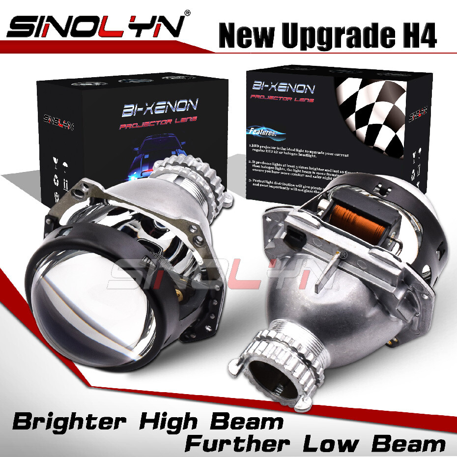 Xenon Headlights Projectors 3 Inch D2S HID Projector Lens Bi Xenon