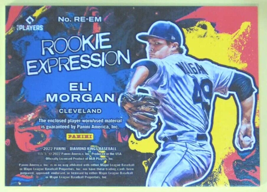BB Eli Morgan 2022 Diamond Kings Rookie Expression Relics #19 | eBay