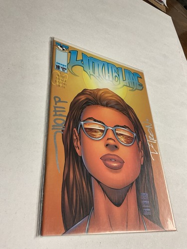 WITCHBLADE #16 ~ NM 9.4 ~ SIGNED BY DAVID WOHL & D-TRON UNREAD Top Cow ...