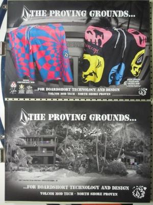 VOLCOM SURF 2007 PROVING GROUNDS 2 SIDED Flawless Promo Poster Bruce ...