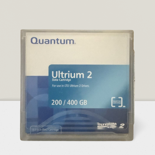 NEW Quantum LTO Ultrium 2 Data Cartridge - 200/400 GB MR-L2MQN-01 ...
