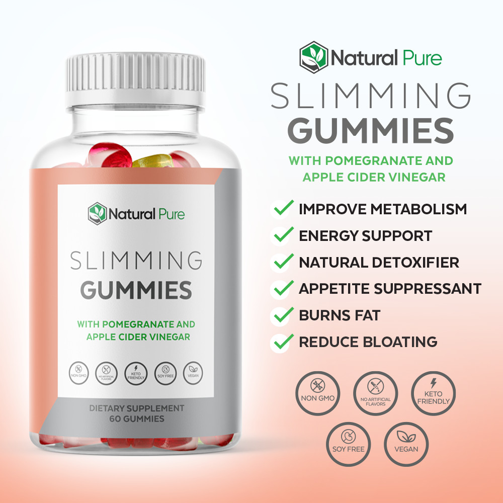 Slimming Gummies - It Works With New Pomegranate and Apple Cider ...