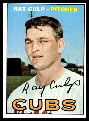 1967 Topps #168 Ray Culp Chicago Cubs NR-MINT | eBay