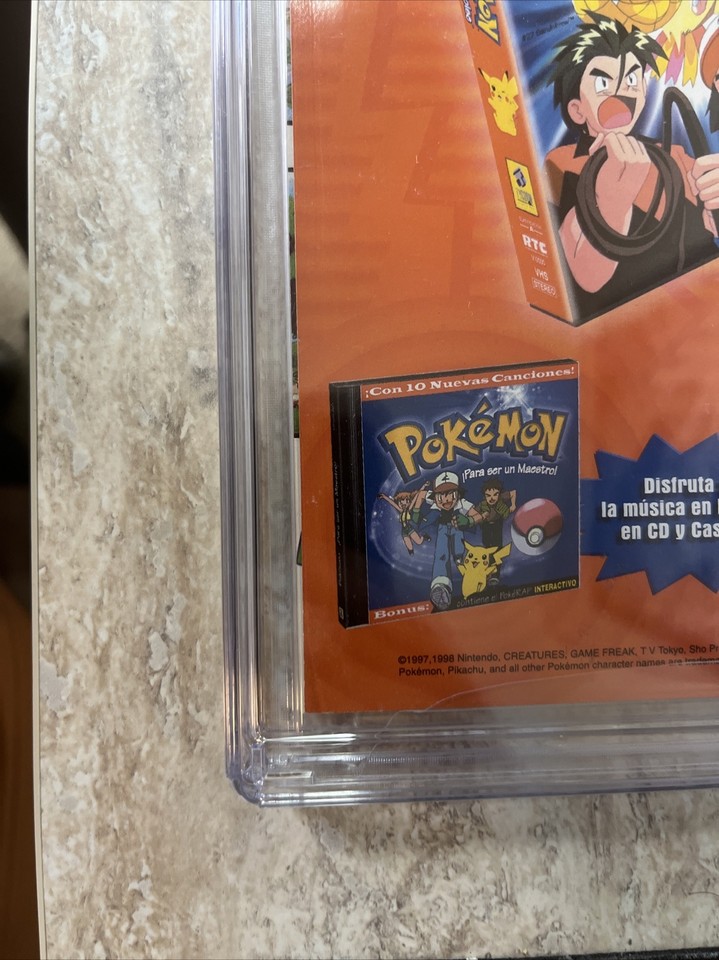 Spanish Nintendo Pokemon Power 1 CGC 7.5 1 On Census Extremely Rare In ...