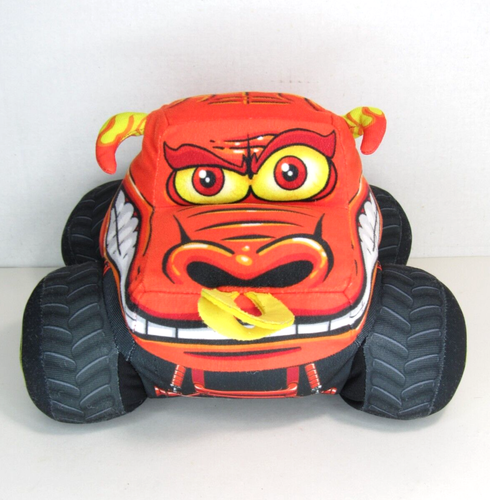 Monster Jam Truckin Pals Mutt Dog & El Toro Loco Bull Plush Stuffed Toy ...