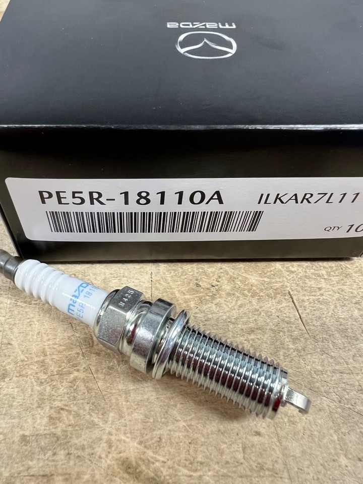GENUINE MAZDA OEM Mazda Spark Plug Set PE5R-18-110A | Set of 4 ...