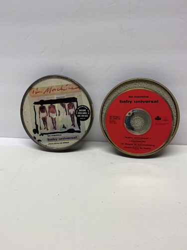 TIN MACHINE - BABY UNIVERSAL - CD SGL - LTD ED - SPEC ED - CANISTER | eBay