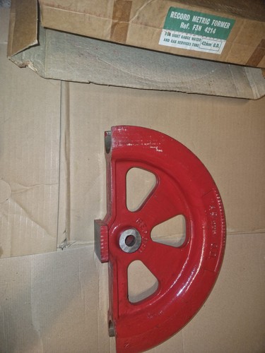 42mm Record Steel Pipe Bender Former for copper tube, also fits Hilmor ...