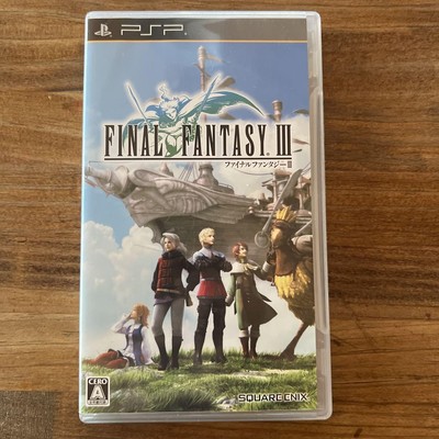 Final Fantasy III 3 PSP Square Enix Sony PlayStation From Japan ...