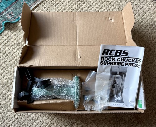 VINTAGE RCBS RC Rock Chucker Reloading Press Ammunition Reloader ...