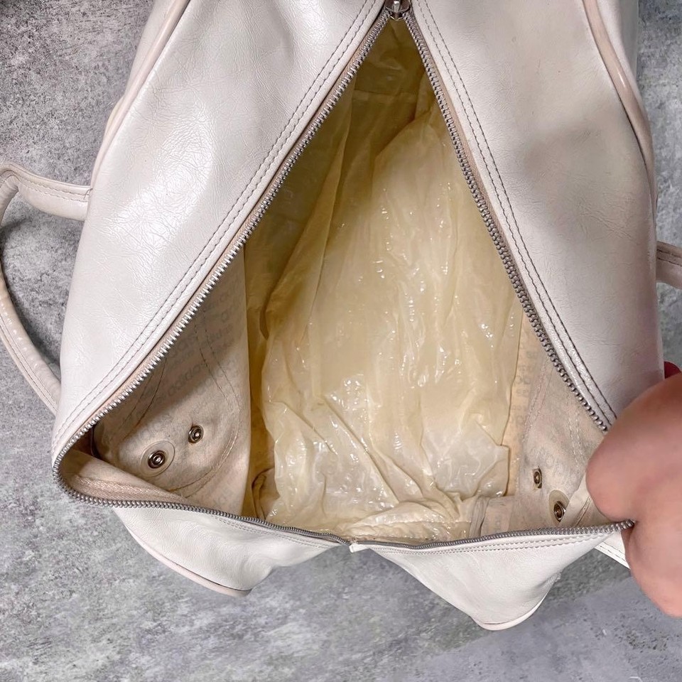 Adidas Super Cool 80s Vintage Leather Boston Bag Limited Edition Rare ...