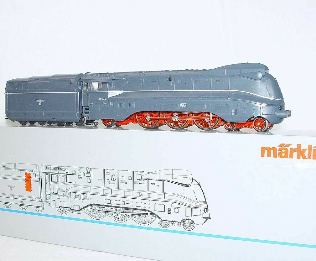 Marklin Digital HO AC Deutsche Reichsadler DR BR-03 WWII WAR STEAM ...