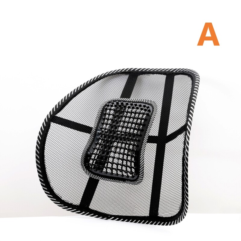 Car Seat Back Support Breathable Mesh Back Lumbar Support Cushion w ...