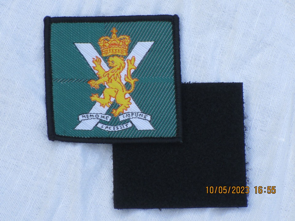 Royal Regiment Of Scotland, TRF, Coloured, Patch, hook and loop ...