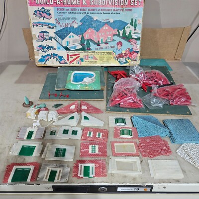 Kenner's Girder and Panel 1962 Build-A-Home & Subdivision Set No. 16 | eBay