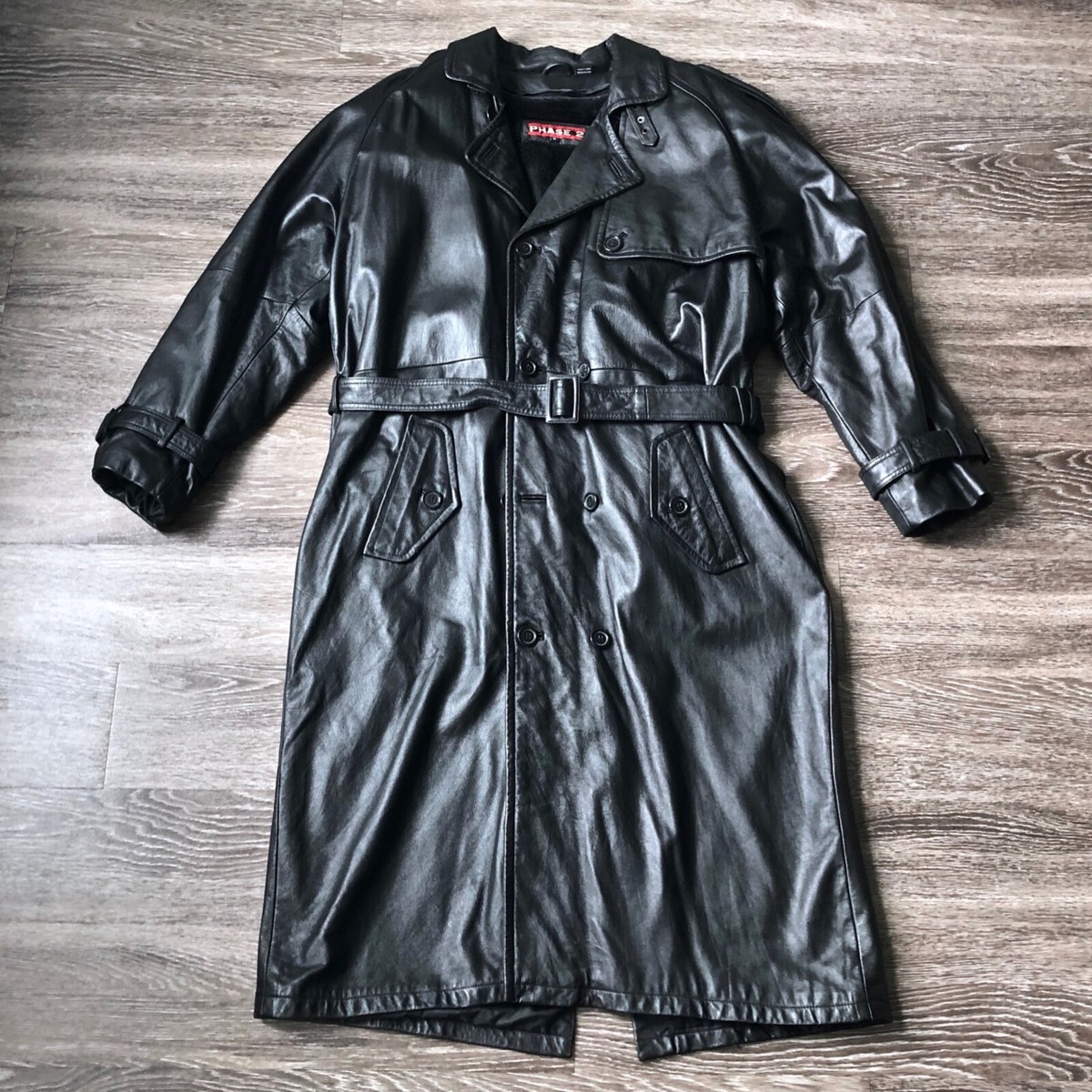 Gestapo Leather Trench Coat