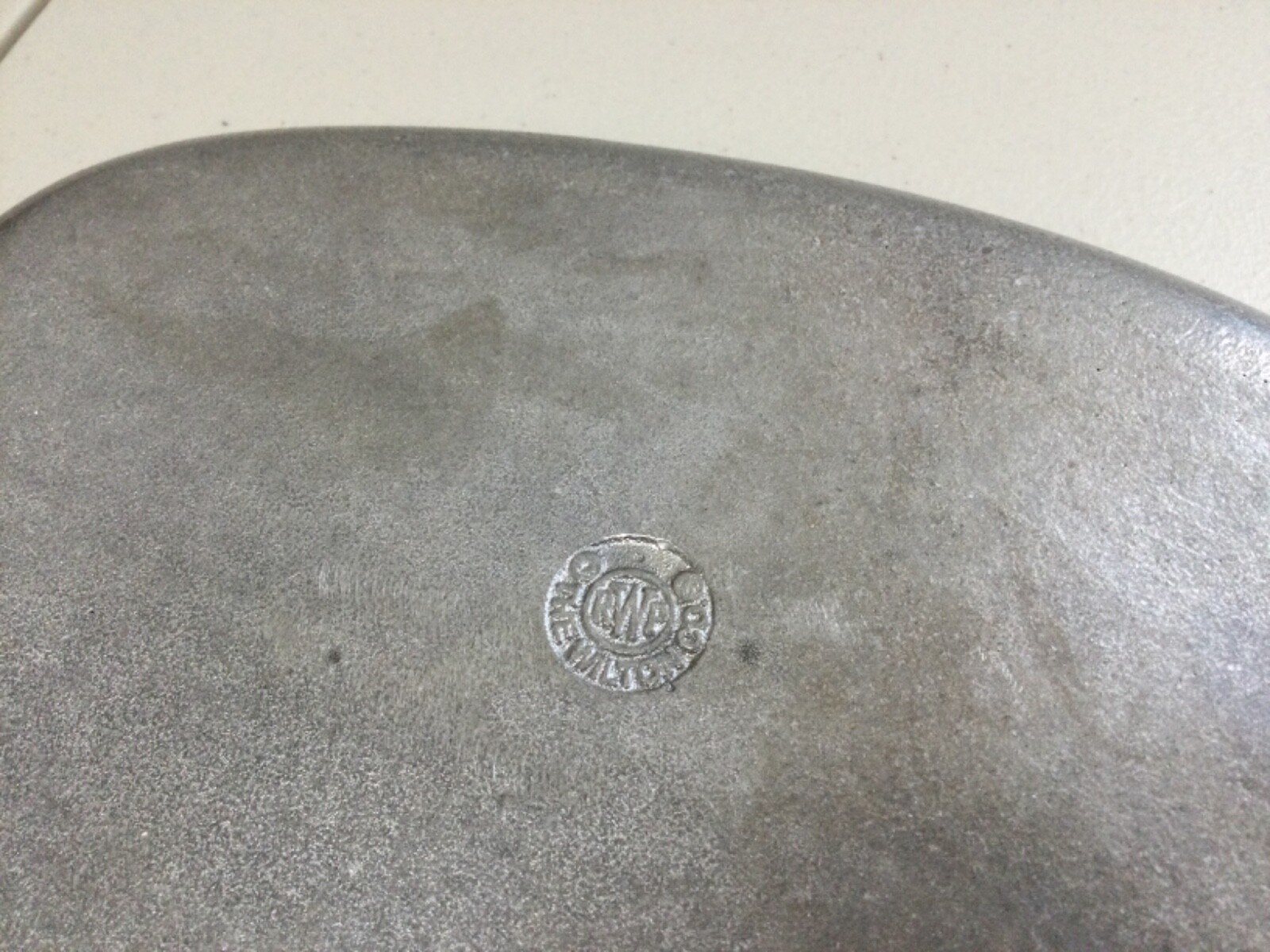 Wilton Co RWP Pewter Armetale Serving Tray Dish & SALAD SERVERS fork ...