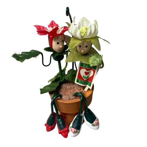 Best Buds Ornament Flower Pot Friends 2007 Hallmark | eBay