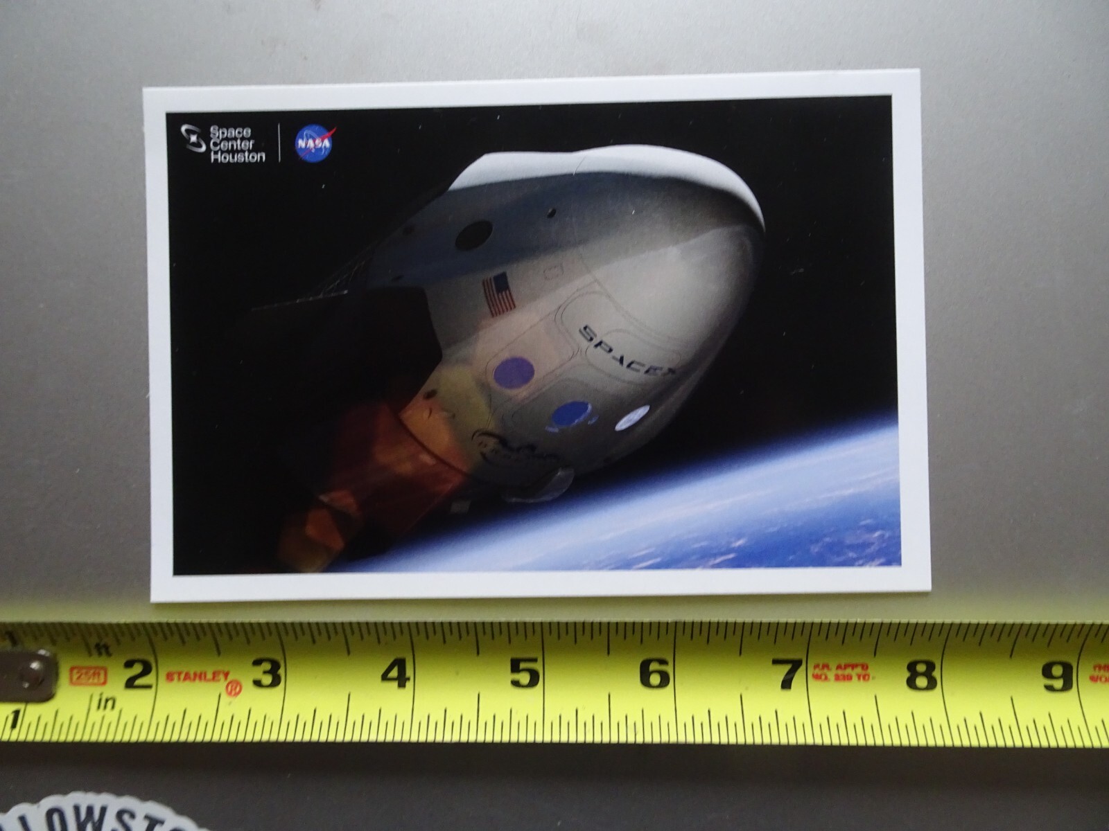 NASA Space Center Houston Space X Capsule postcard | eBay