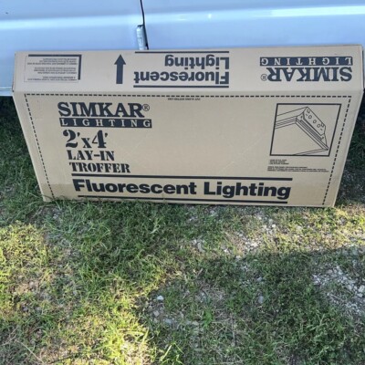 simkar lighting 2x4 lay in troffer flourescent lighting ty244-232-b11 ...