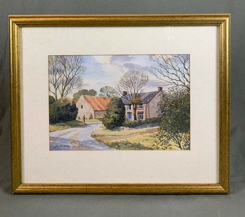 English Country House Watercolour Painting by John Rowbottom | eBay UK