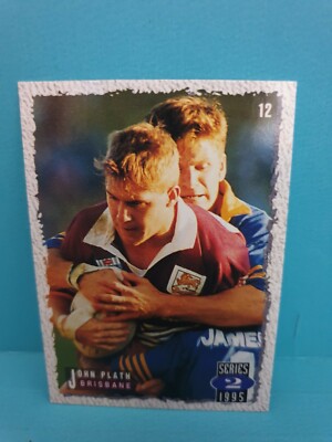John Plath 🏆1995 Dynamic Series 2 #12 Rugby League NRL Card 🏆FREE POST ...