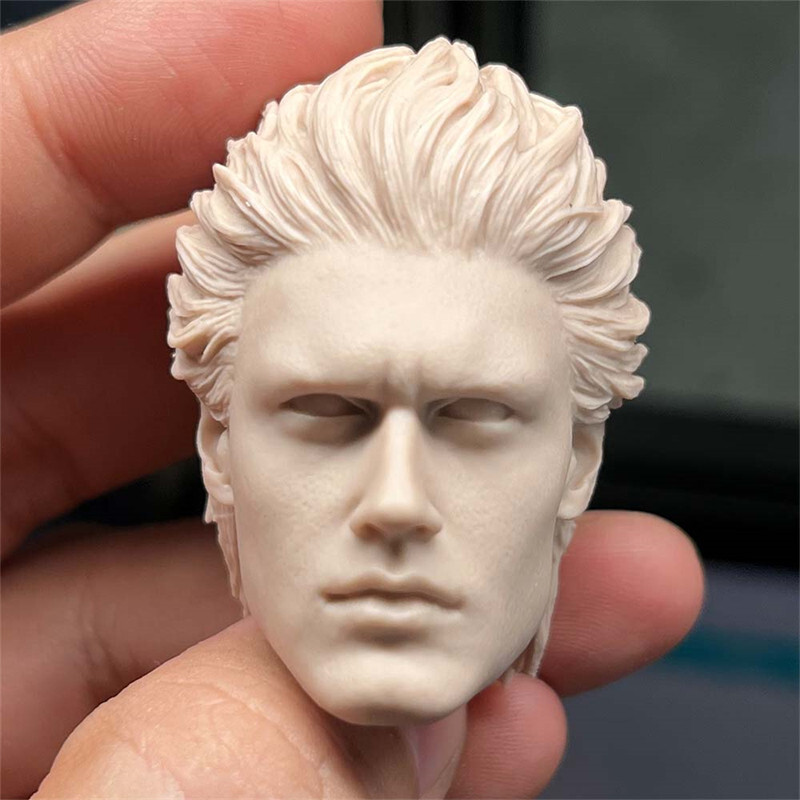 Blank 1/6 Scale Devil May Cry The Vergil Head Sculpt Unpainted Fit 12 ...