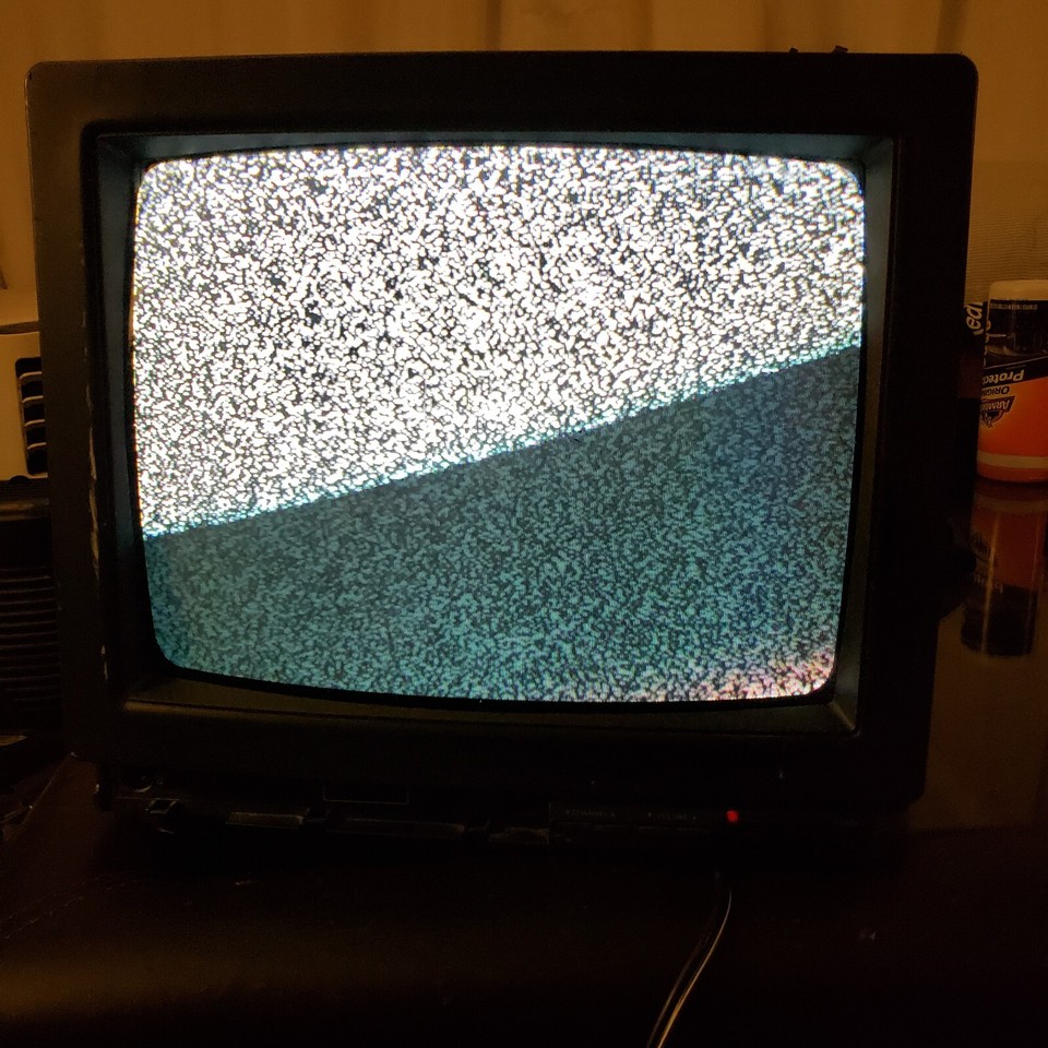 Sanyo Avm-1301 13 inch CRT Color TV Television Retro Gaming TV No ...