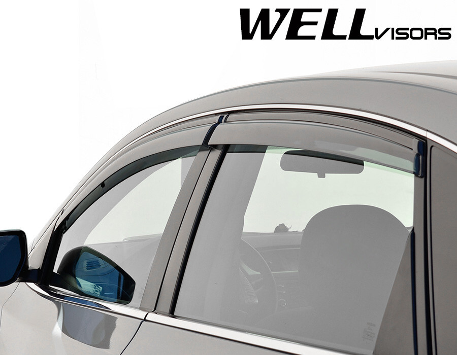 WellVisors Window Visors 13-19 For Nissan Sentra Side Deflectors | eBay