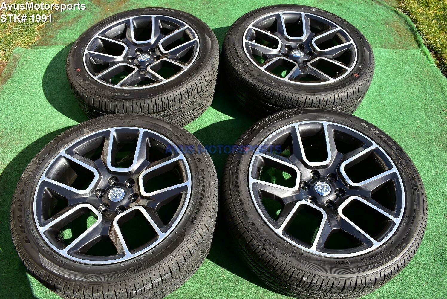 22" FR76 Wheels for 2002-2018 Dodge Ram 1500 SRT Durango Truck SUV ...