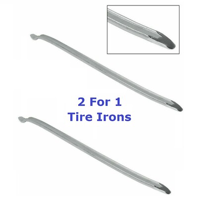 2 PACK TIRE IRON Bar 24" Forged Steel Change Tire Auto Car Wheel ...