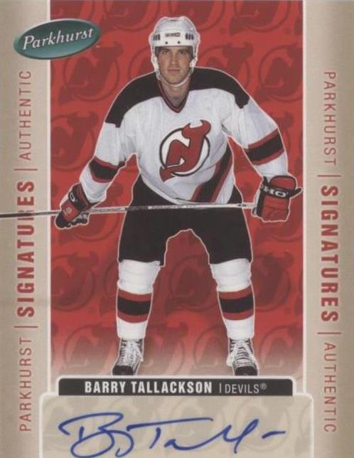 2005-06 Parkhurst - Signatures Barry Tallackson #BT (AU, RC) for sale ...