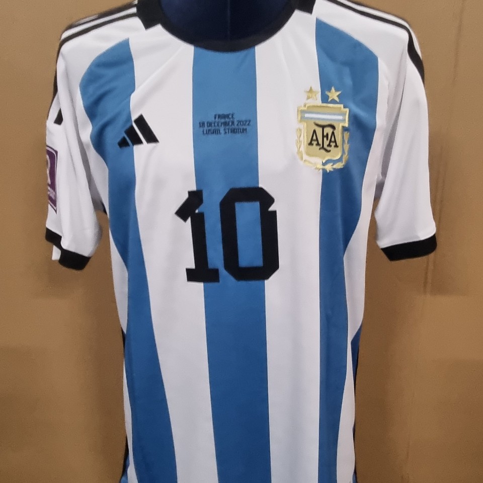LIONEL MESSI HAND SIGNED ARGENTINA WORLD CUP JERSEY BECKETTS COA | eBay ...