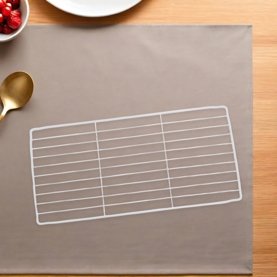 Refrigerator Partition Wire Shelf: Freezer Divider Parts Metal Mesh ...