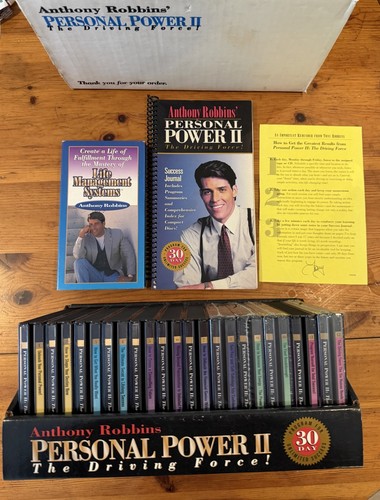 Tony Anthony Robbins: Personal Power II The Driving Force CD Set W ...