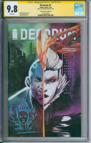 Image Comics Decorum #1 CGC Signature Series 9.8 Signed by Gorkem Demir ...