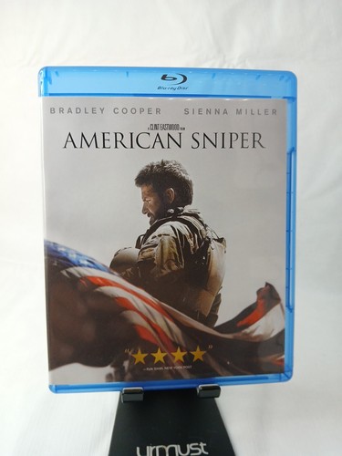 American Sniper (Blu-ray/DVD, 2014) Bradley Cooper Miller Eastwood Movie EUC | eBay