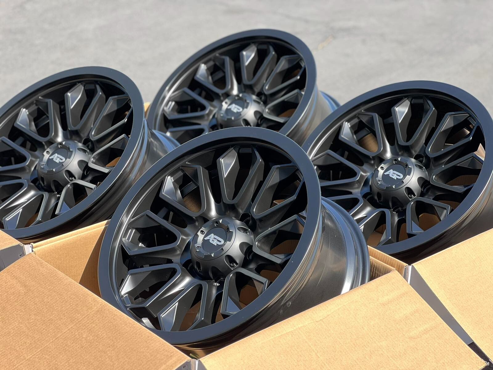 18” 5x150 wheels rims fits 2007-2021 Toyota Tundra Sequoia AGP HD304 5 ...