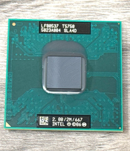 Intel Core 2 Duo T5750 2Ghz Processor Mobile CPU 2M Cache 667 MHz FSB ...