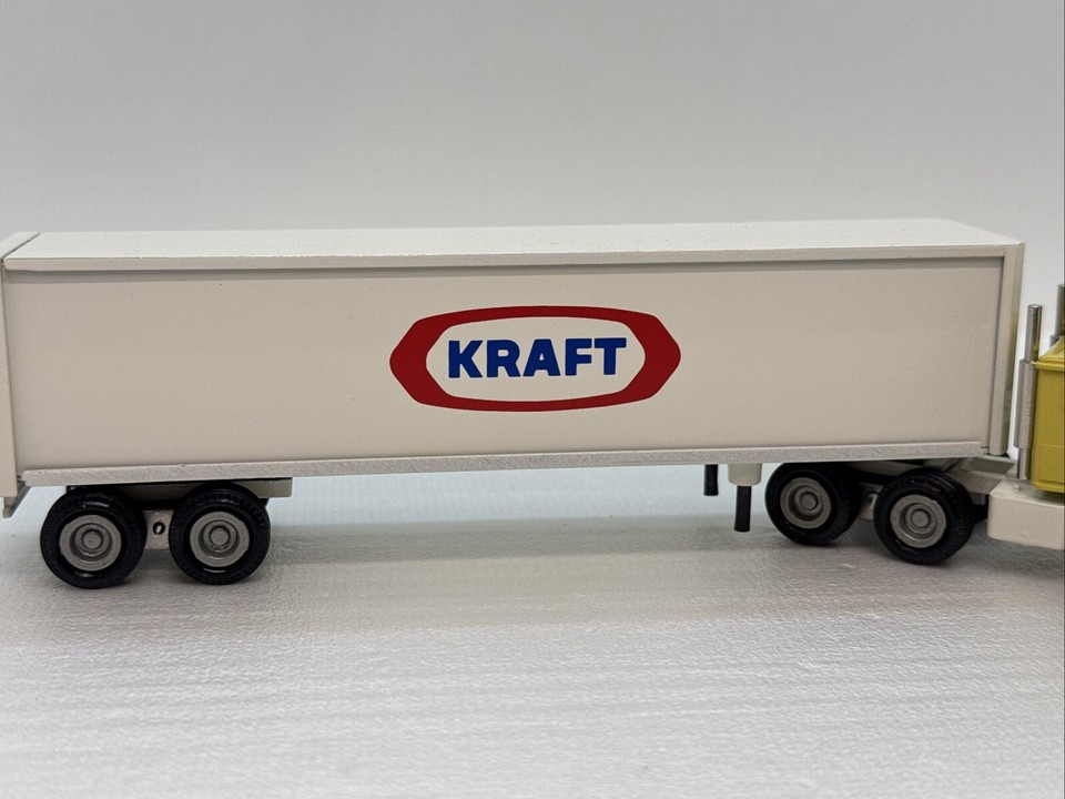 Vintage 1986 Winross Kraft Foods Tractor Trailer Yellow Cab 1:64 ...