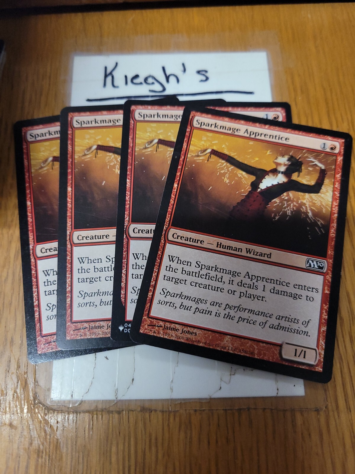 Mtg Sparkmage Apprentice x4 *Various Sets* | eBay