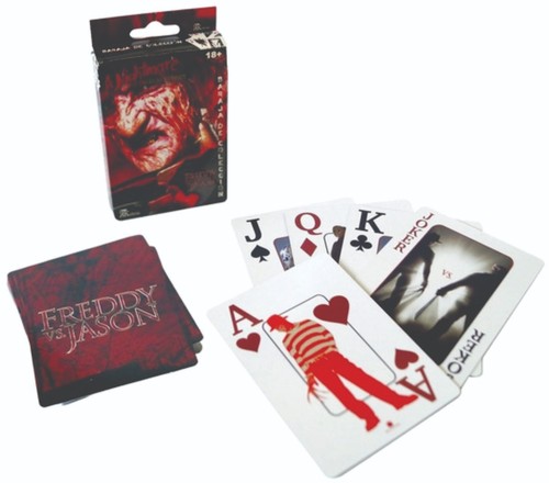 COLLECTIBLE "FREDDIE KRUEGGER VS. JASON" PLAYING CARDS DECK | eBay